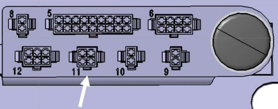 FMS Accessories. Radar Connection Plug