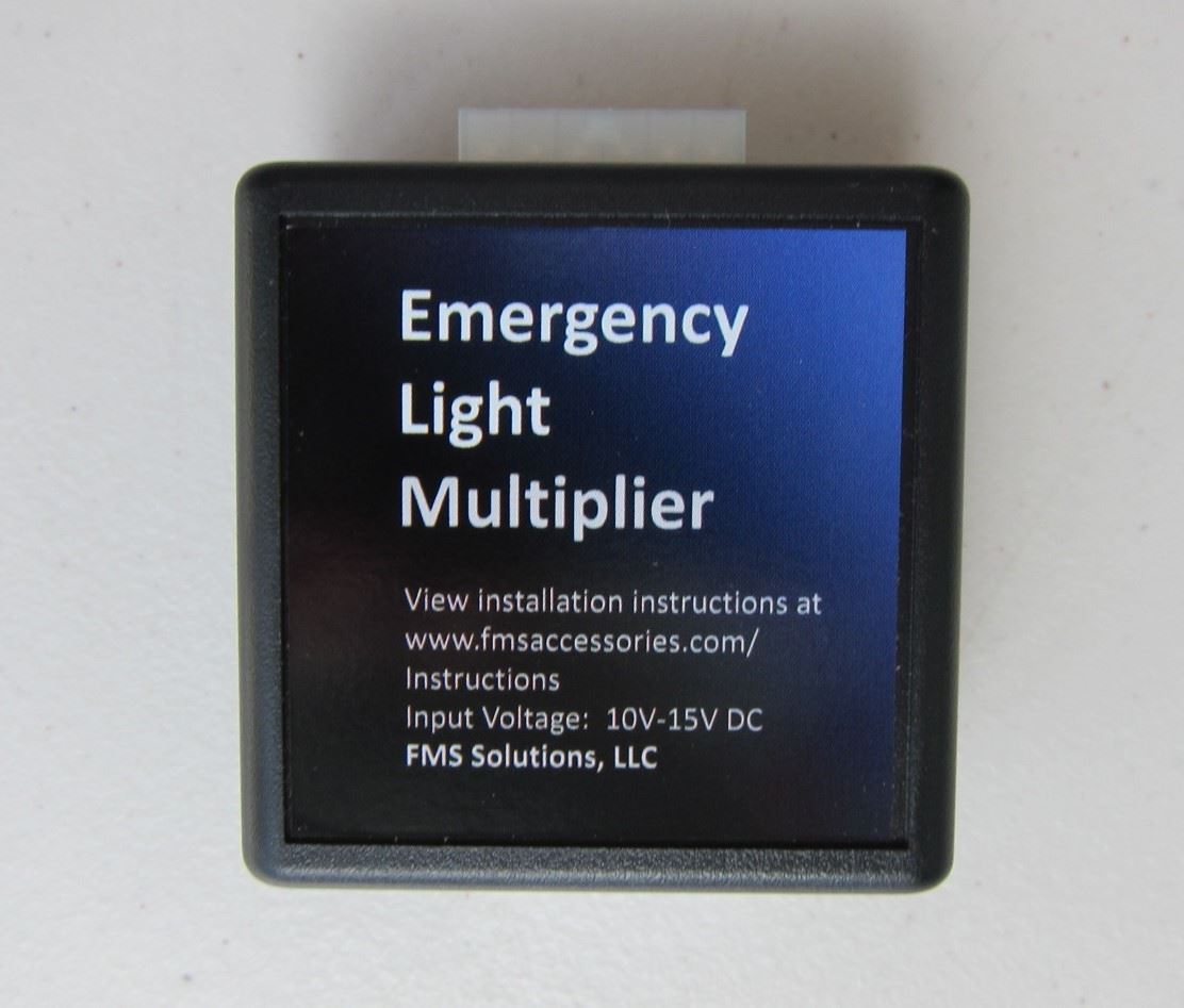 FMS Accessories. Emergency Light Multiplier Module w/Harness for Two ...