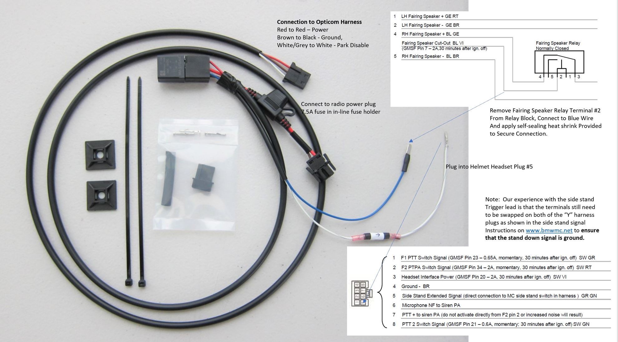 FMS Accessories. Opticom Relay Harness