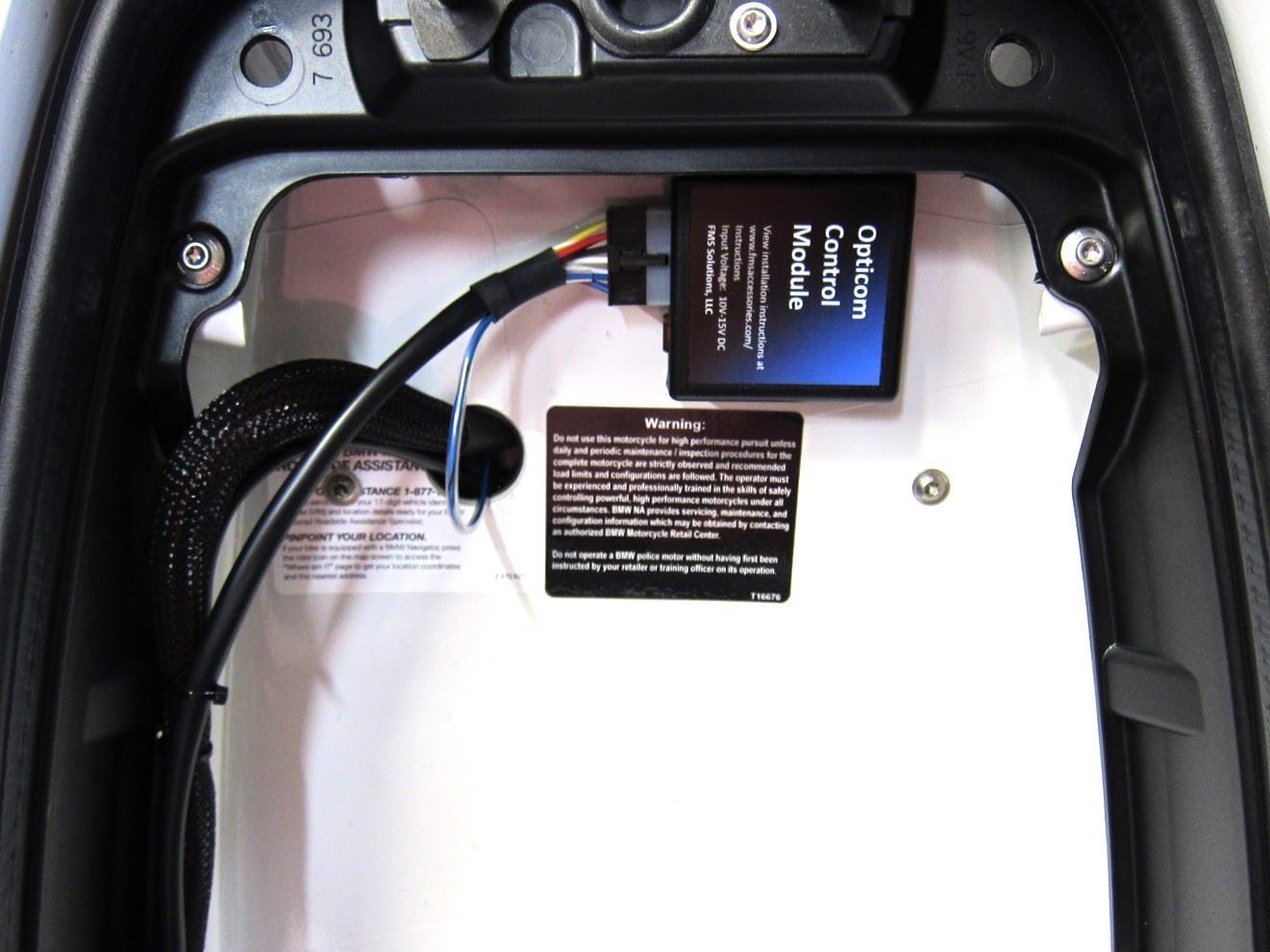 FMS Accessories. Opticom Control Module w/Harness