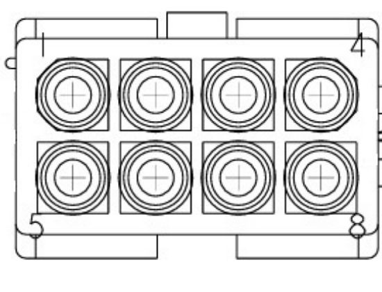 FMS Accessories. Opticom Model 795 Plug Connector
